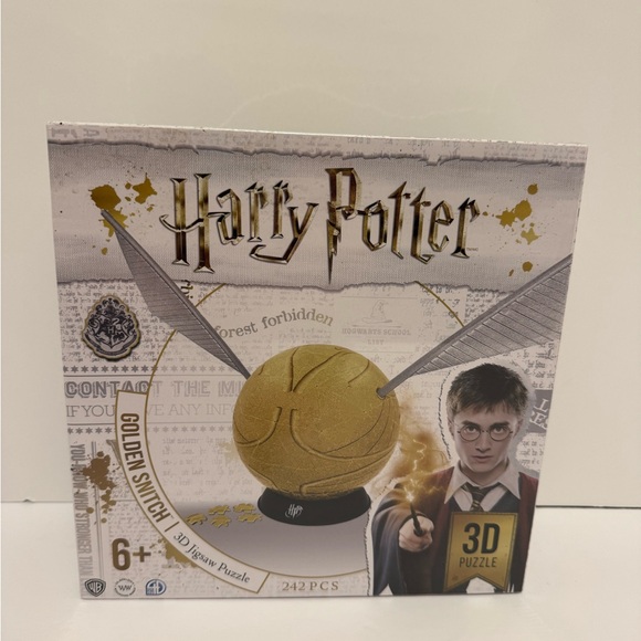 4D Cityscape | Games | Harry Potter Golden Snitch 3d Jigsaw Puzzle 242 ...